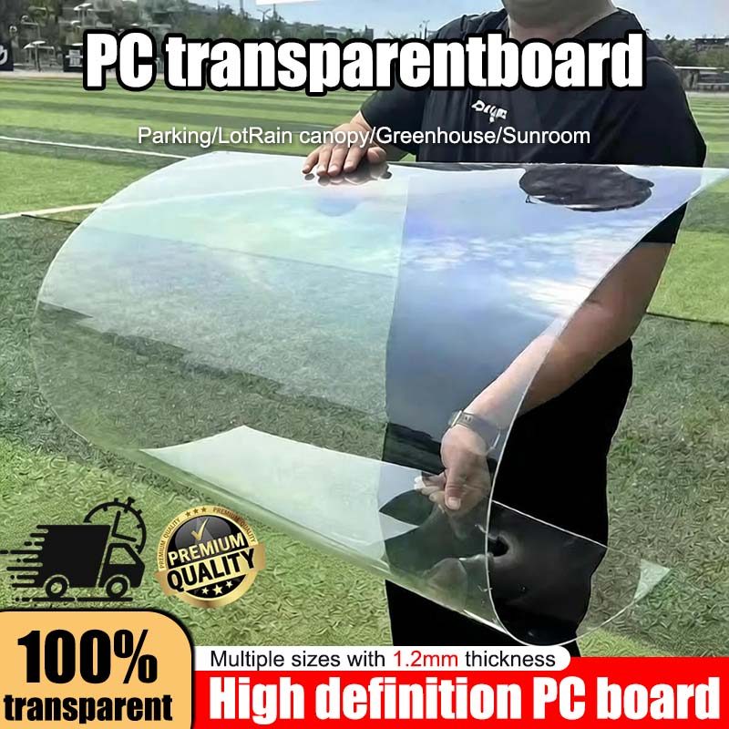 Polycarbonate Sheet for Roofing UV Protection Clear & Durable | Double ...