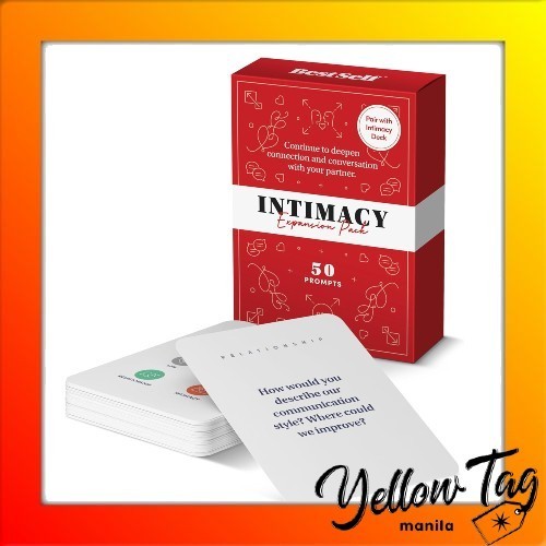 Intimacy Deck Expansion Pack 50 Conversation Starters, Meaningful ...