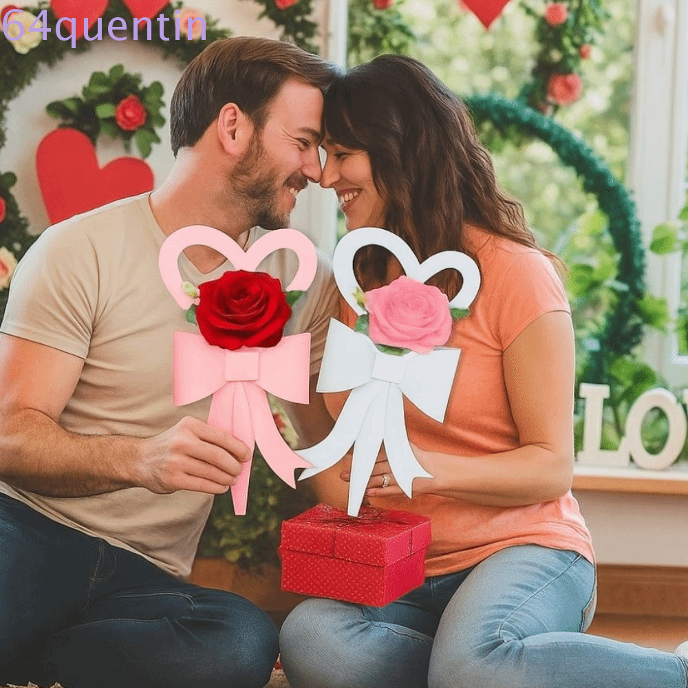 QUENTIN Flower Packaging Box, Handheld Romantic Bouquet Gift Box ...