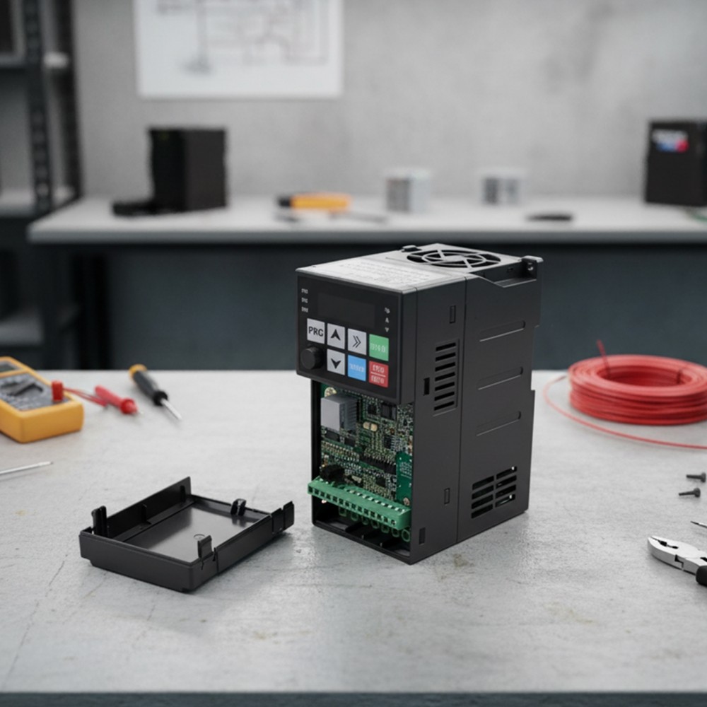 1 5KW VFD Frequency Converter 220V Single Phase Input 3 Phase Output ...