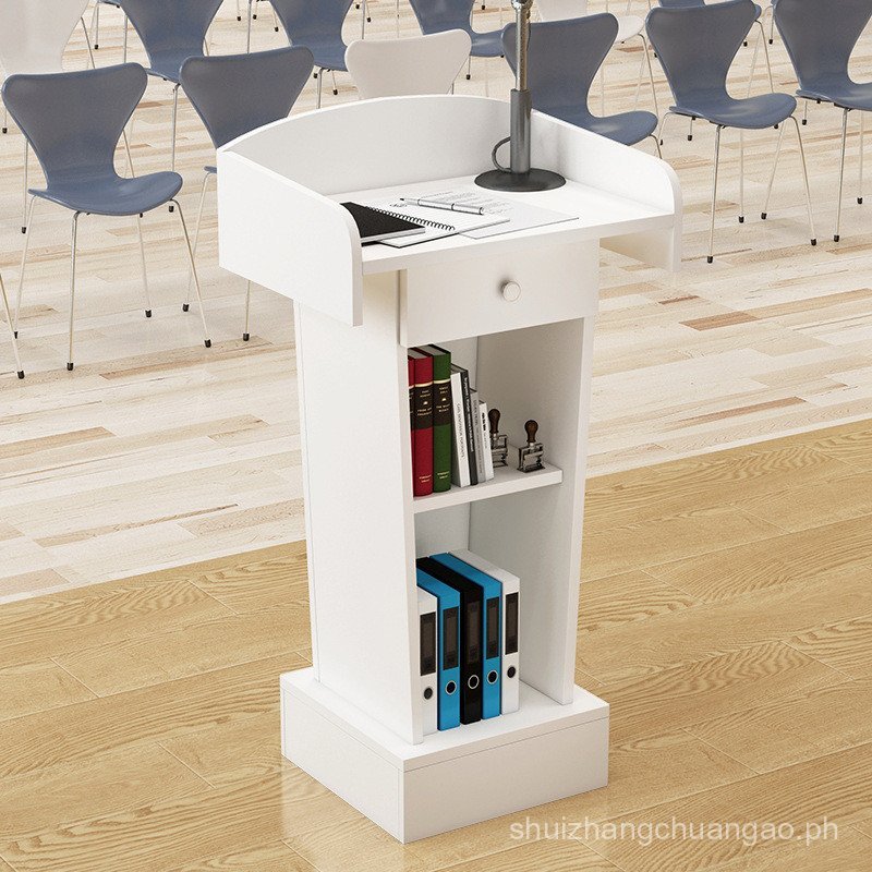 Simple Modern Lecture Podium Reception Desk Conference Room Lecture ...