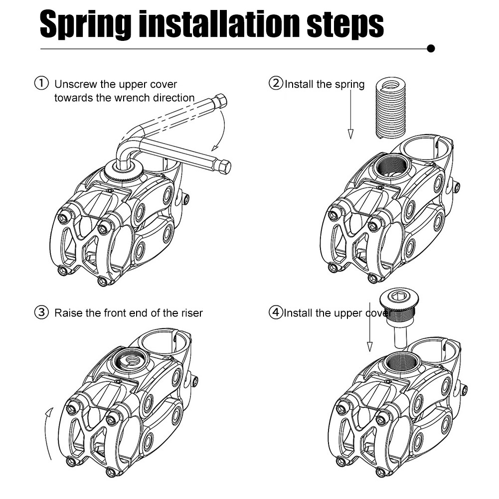 [mmise.ph] Adjustable Aluminum Alloy Bicycle Stem Mountain Bike Stem ...