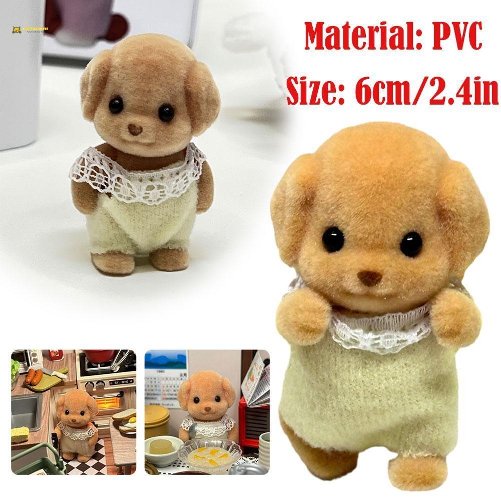 Cute Poodle Doll Sylvanian Family - Movable Limbs for Kids | Shopee ...