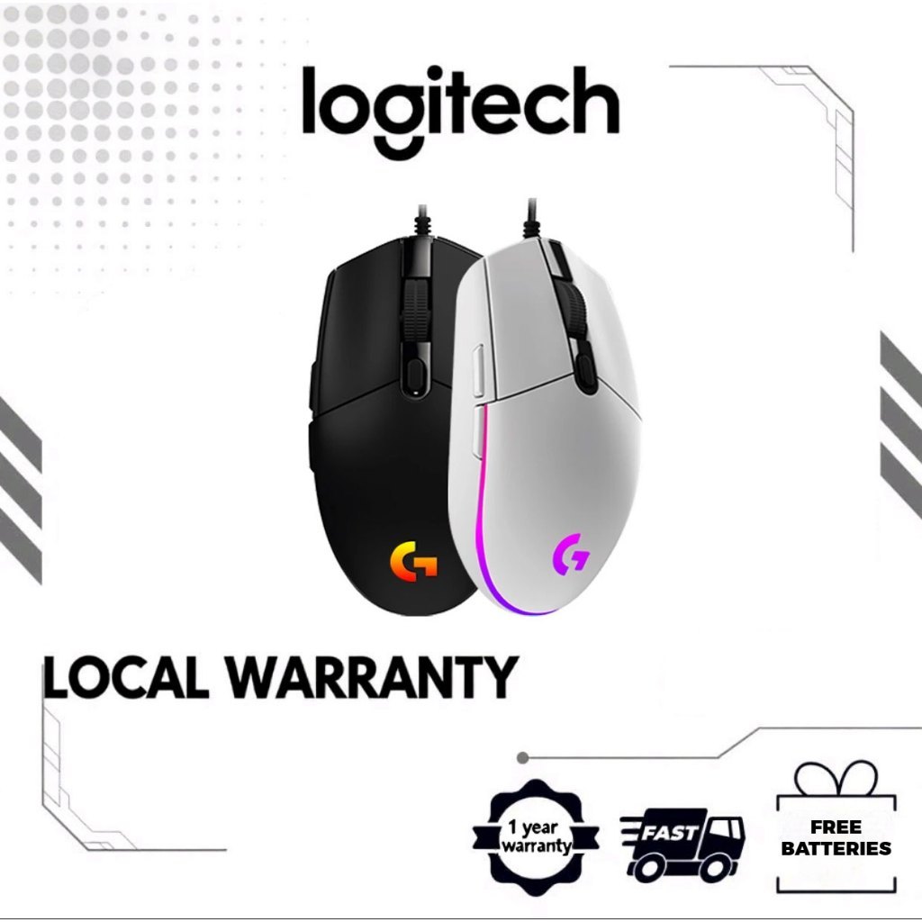 Logitech G102 Lightsync RGB 6-Button Wired Gaming Mouse | Shopee Philippines