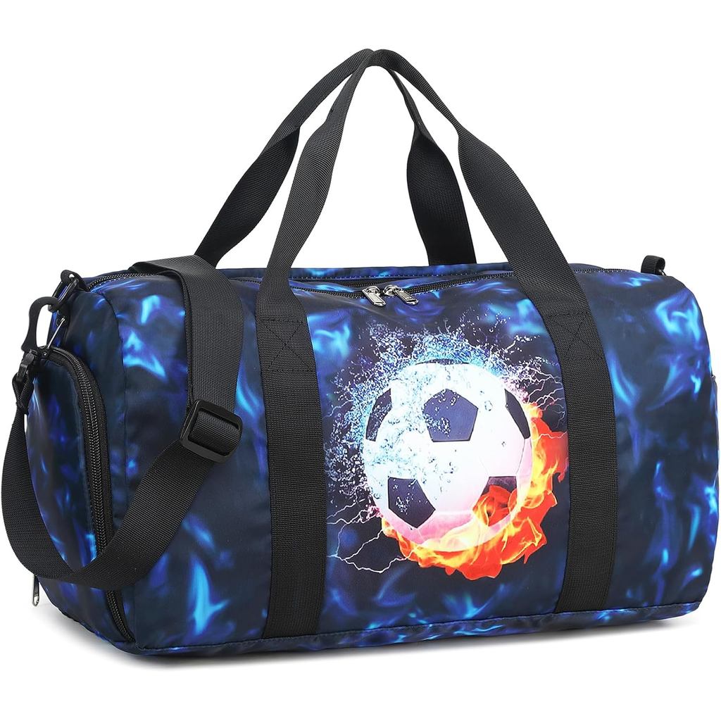 Kids Duffle Bag Boys Girls Overnight Travel Sport Gym Bag Weekender ...