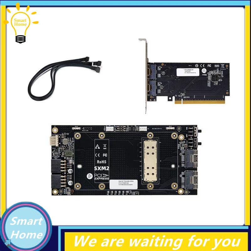 [Hmou]Slimsas to SXM2 Adapter SXM2 Single-Slot X16 Straight-Through ...
