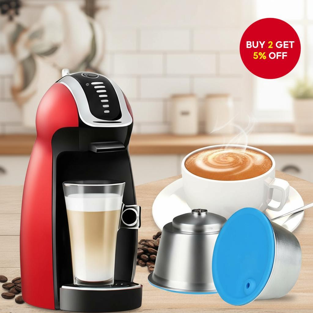 Stainless Steel Coffee Capsule Replacement Filter for Dolce Gusto ...