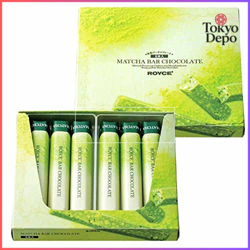 Royce Matcha Chocolate Bars 6 pieces | Shopee Philippines