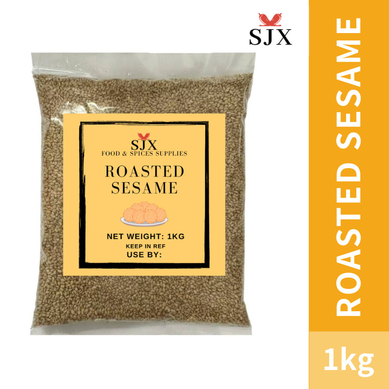 Korean Roasted Sesame/ Roast Sesame/ Brown Sesame for Sesame Dressing ...