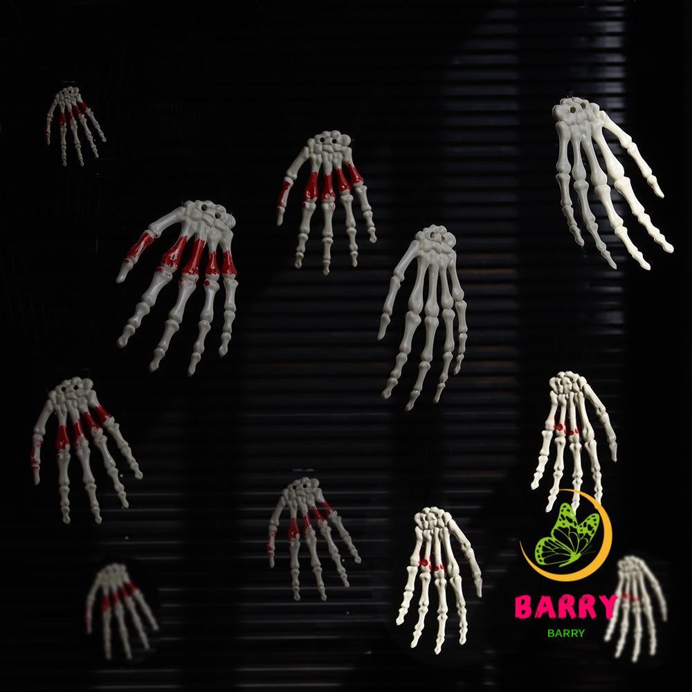 BARRY Halloween Skeleton Hands, Scary Waterproof Fake Skeleton Hands ...