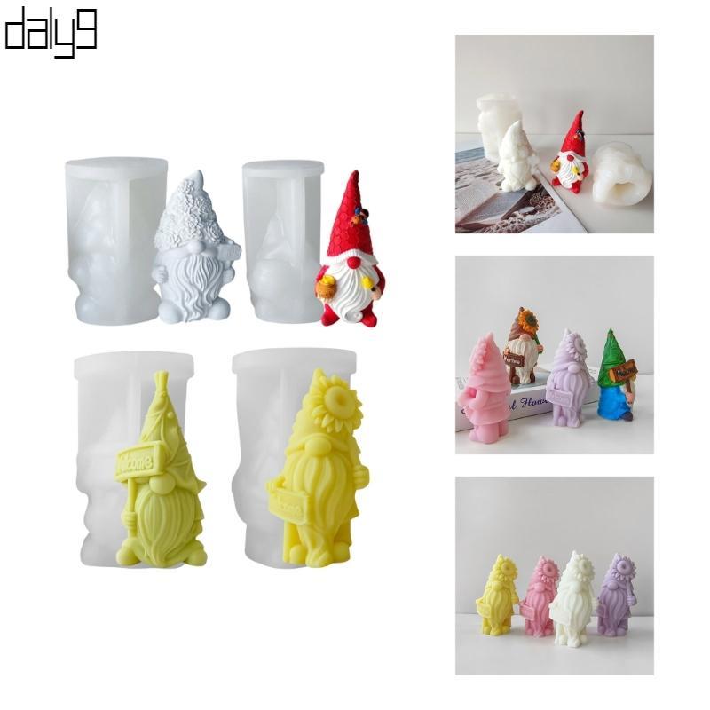 dal Santa Dwarf Decoration 3D Soap Mould DIY Epoxy Mold Handmade Mold ...