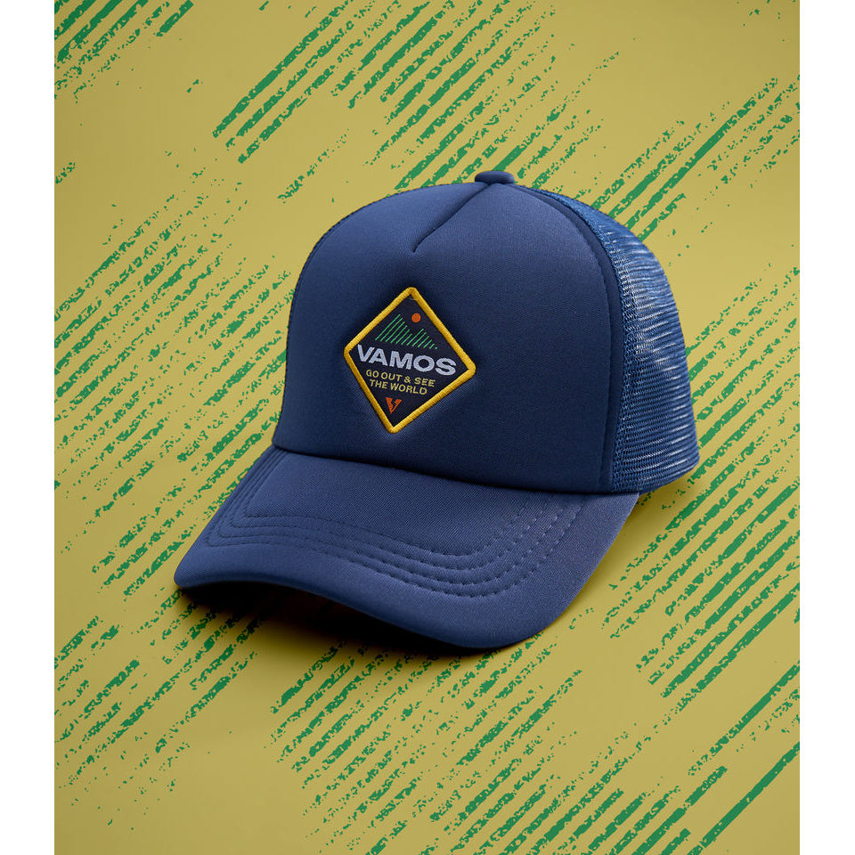 VISTRA (NAVY) VAMOS TRUCKER CAP | Shopee Philippines
