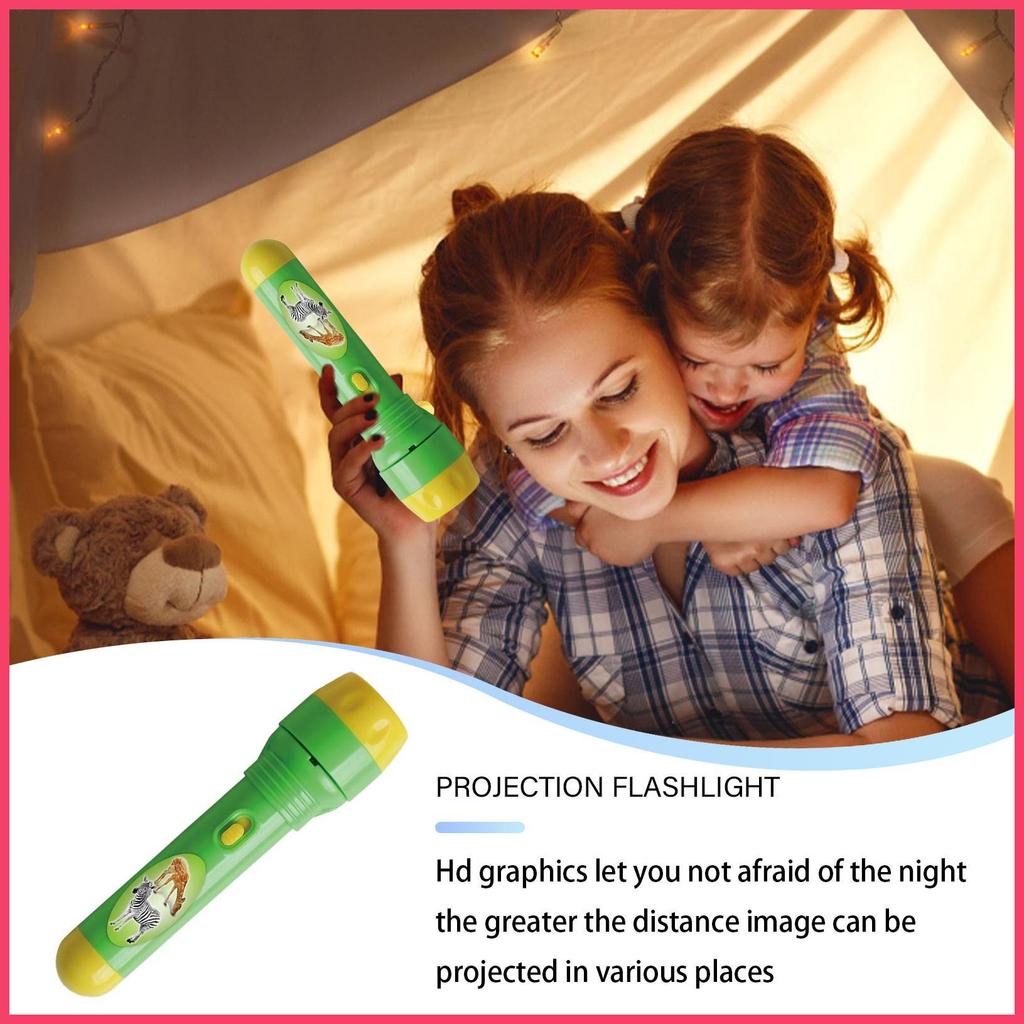 Projector Flashlight Animal Image Projector Toy Slide Projector Torch ...