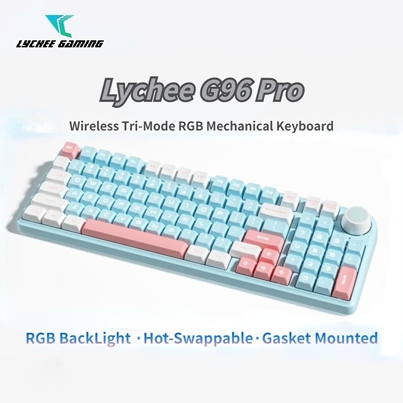 2023 Spring Version Lychee G96 Pro wireless Bluetooth 5.0/3.0+2.4g ...