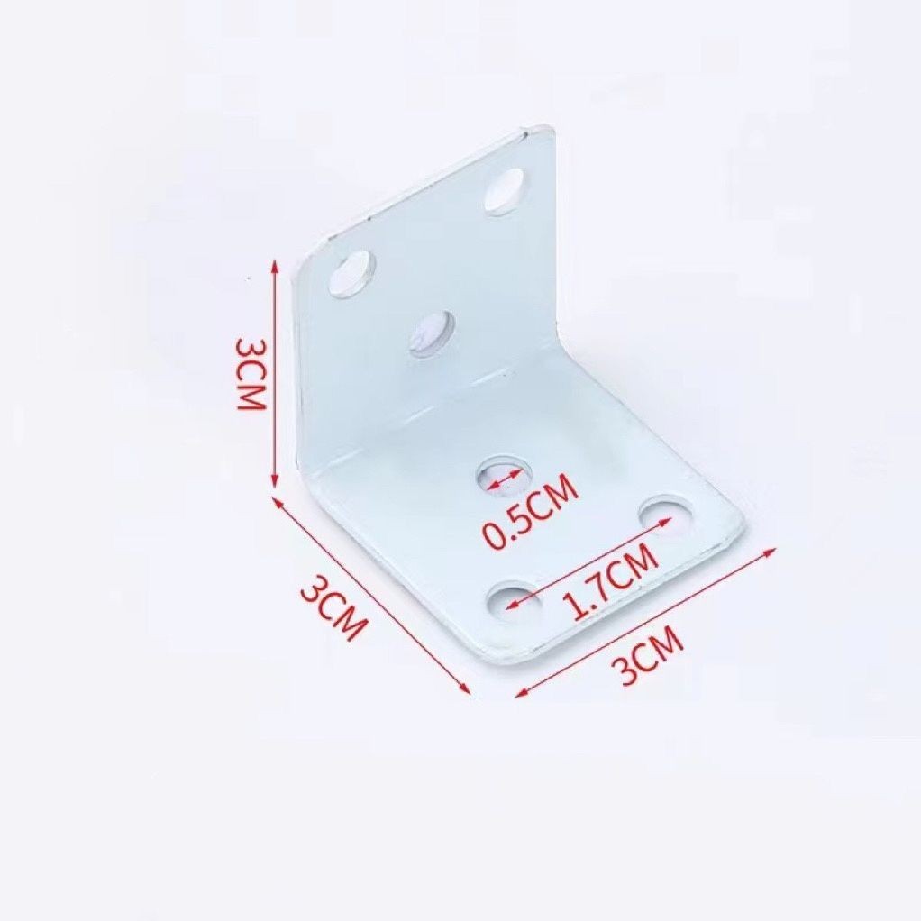 Straw Strawened white 6-hole corner code plated angle ir Thickened ...