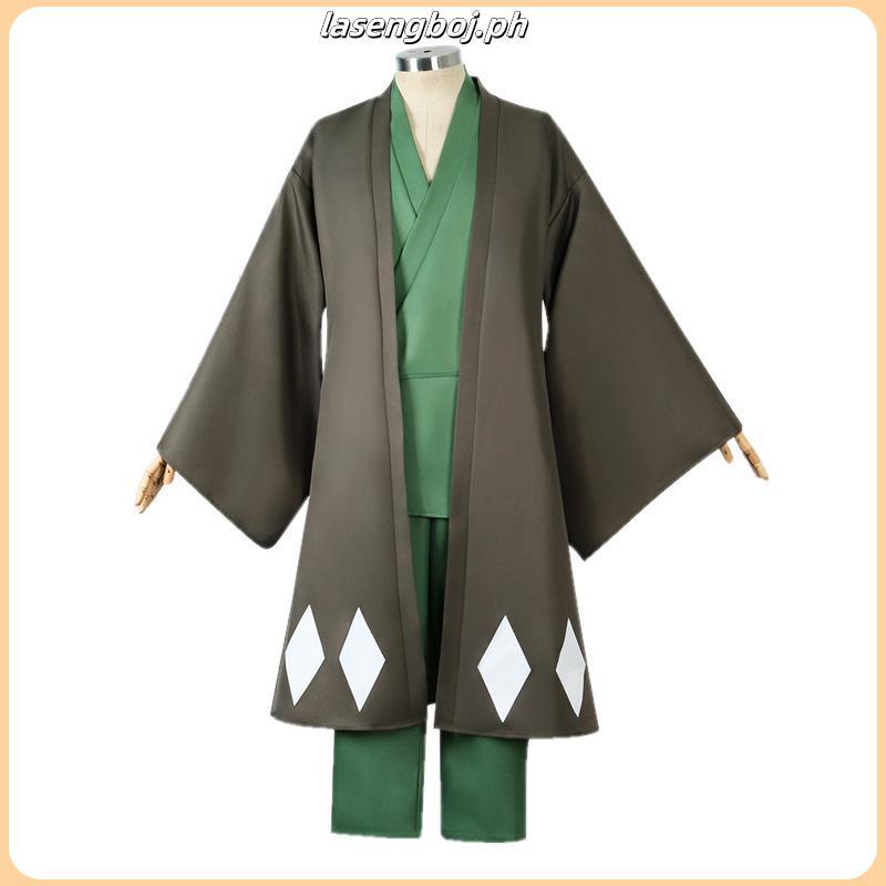 Anime Bleach Cosplay Urahara Kisuke Costume Men Women Green Kimono ...