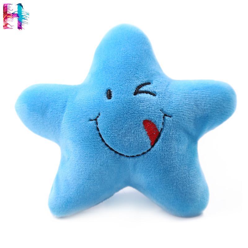 Plush Vocal Toys Cartoon Five-pointed Star Toy Soft Plush Toys For Dog ...