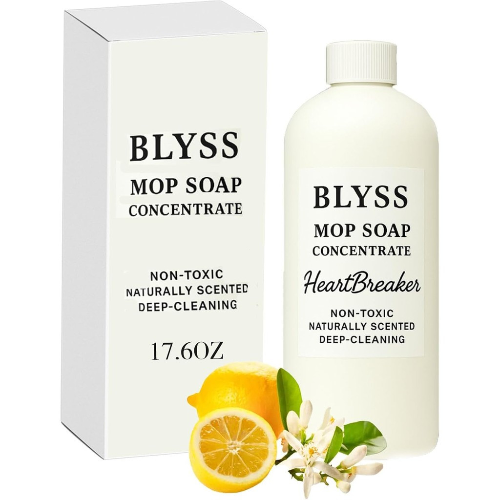 BLYSS Aroma Mop Soap, Natural High Scented Mop Soap for Floor Cleaning ...