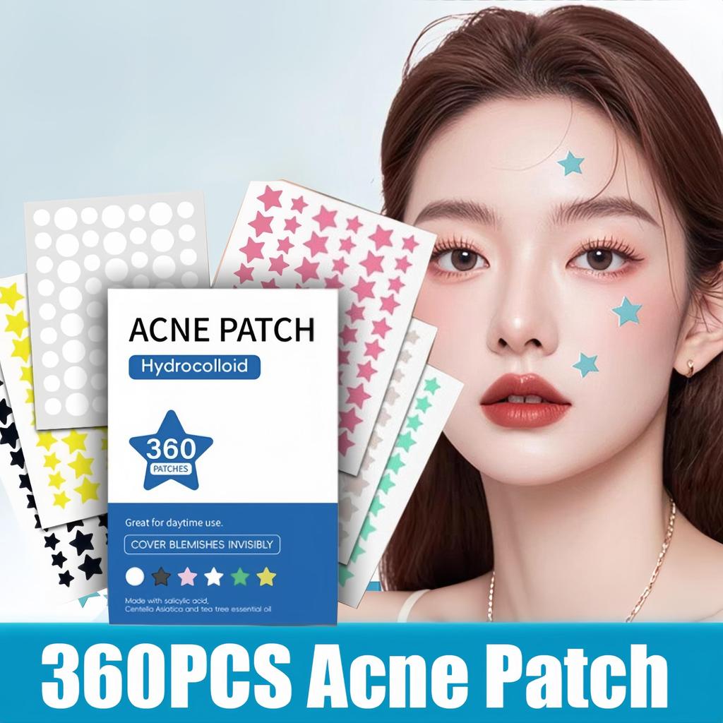 【HOT】360PCS Mini Acne Removal Patch Pimple Removal Invisible Anti-Acne ...