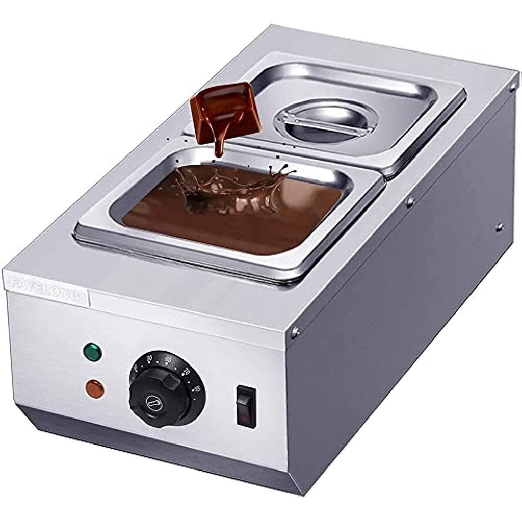 600W Chocolate Tempering Machine Melting Pot Electric Auto Chocolate ...