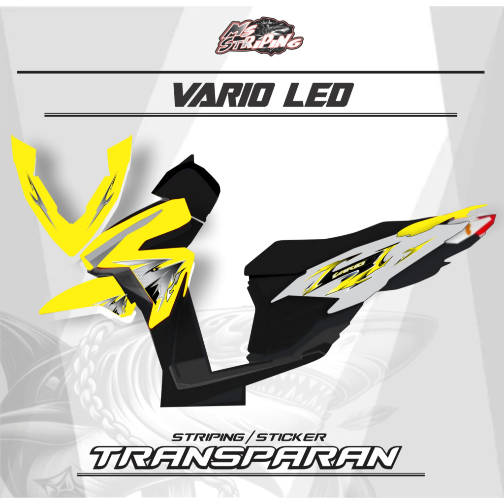 Vario Led Transparent Sticker Striping CustomDesign MS001 VARIATION ...