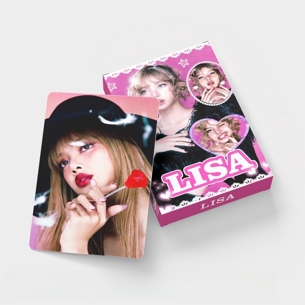 30pcs BP LISA DEADLINE World Tour Lomo Cards Jump DDU-DU BORN PINK THE ...