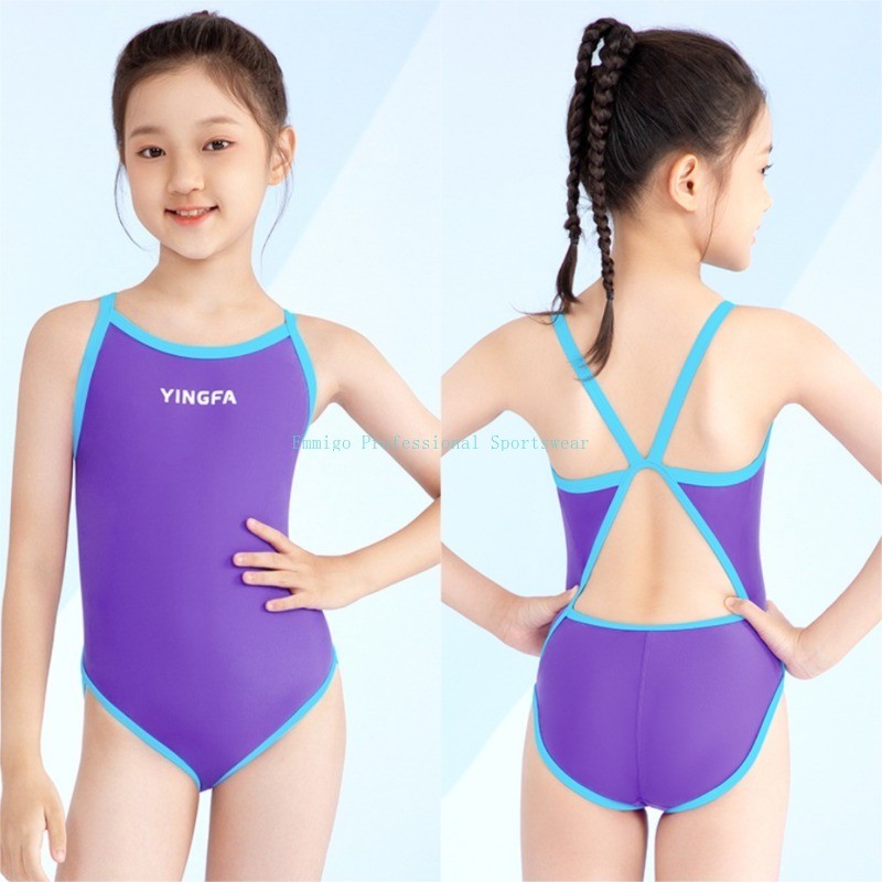 YINGFA Competitive Swimwear for Girls Teenagers One-Piece Sport ...