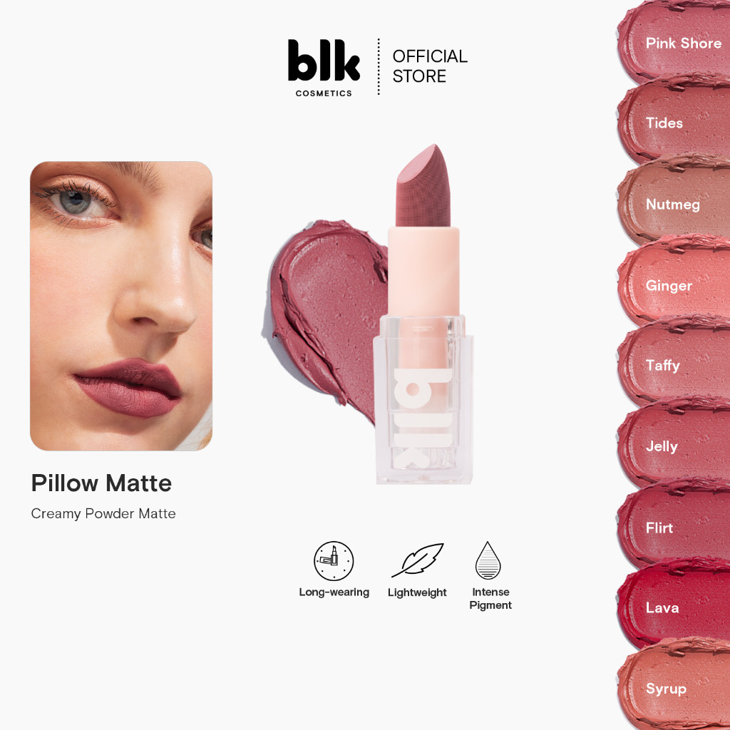 blk cosmetics pillow matte lipstick | Shopee Philippines