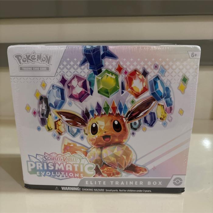 Pokemon ETB Prismatic Evolutions Sealed English Elite Trainer Box ...