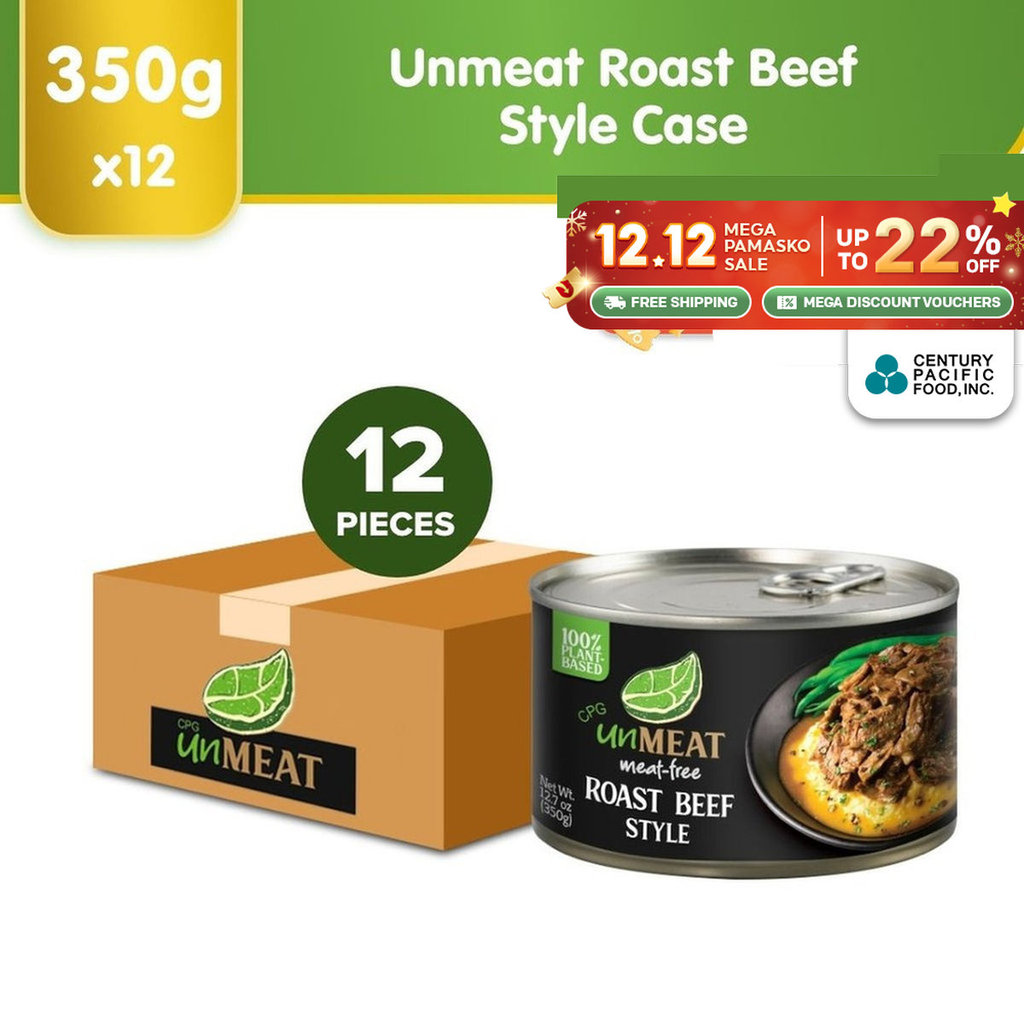 unMEAT Roast Beef Style 350g (Case of 12pcs) - 100% Plant Based ...