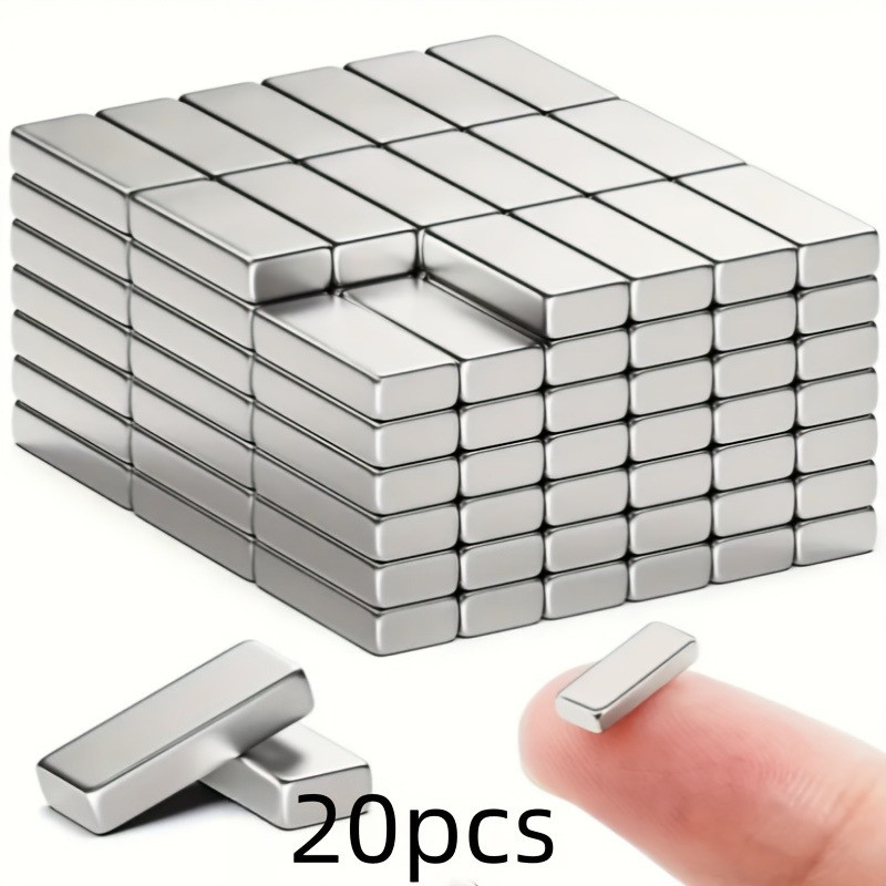 Ten magnets, 10x5x2 millimeters - Magnetic rods, suitable for tool ...