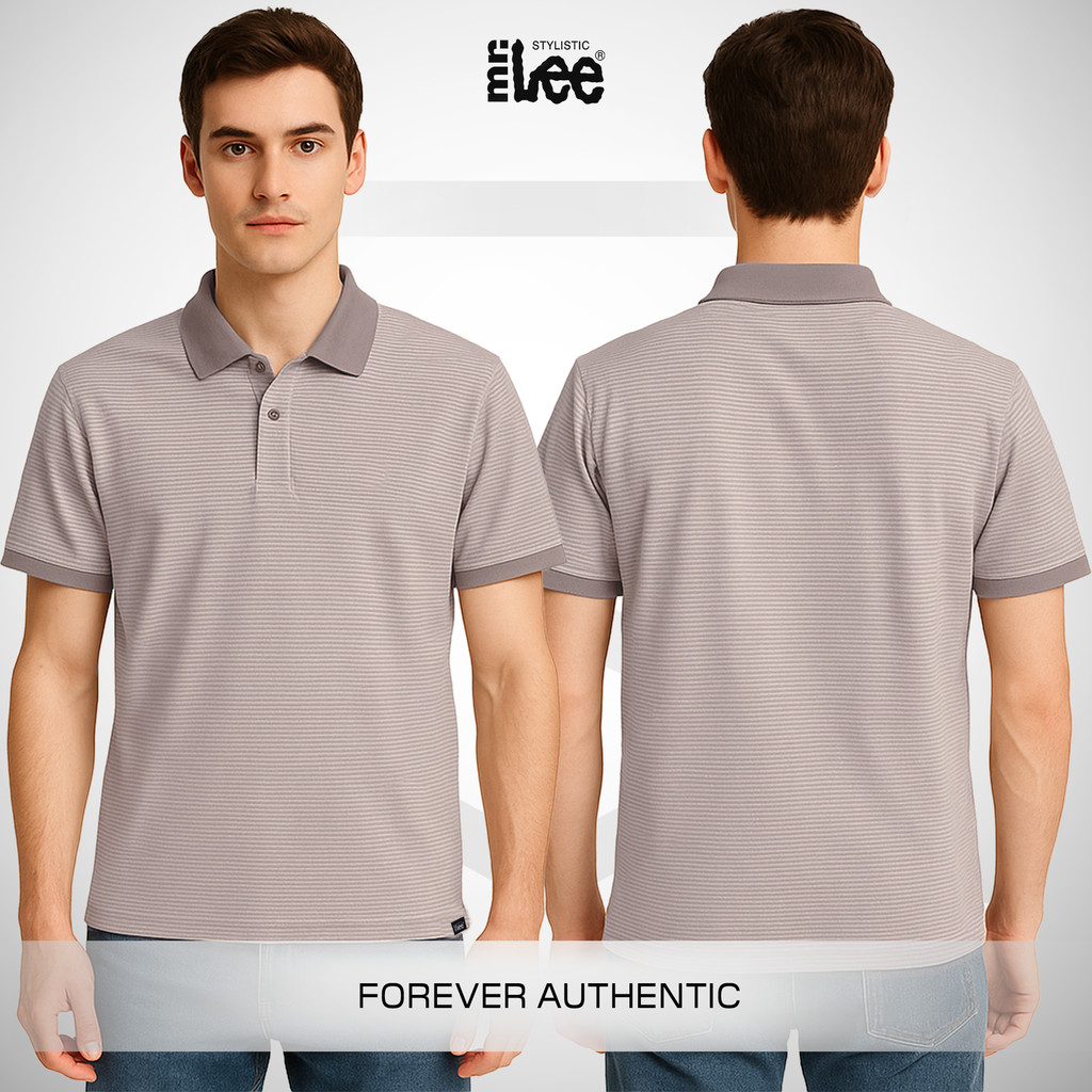Stylistic Mr. Lee Men's Basic Collared Shirt Relaxed Fitting 169519 ...
