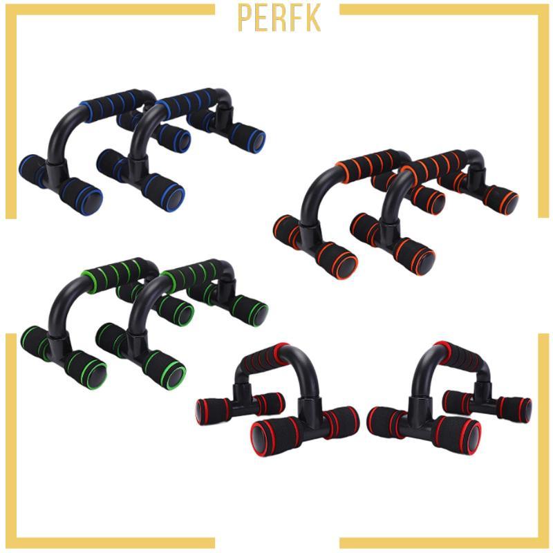 [Perfk] Push up Handles Parallettes Fitness Workout with Ergonomic ...