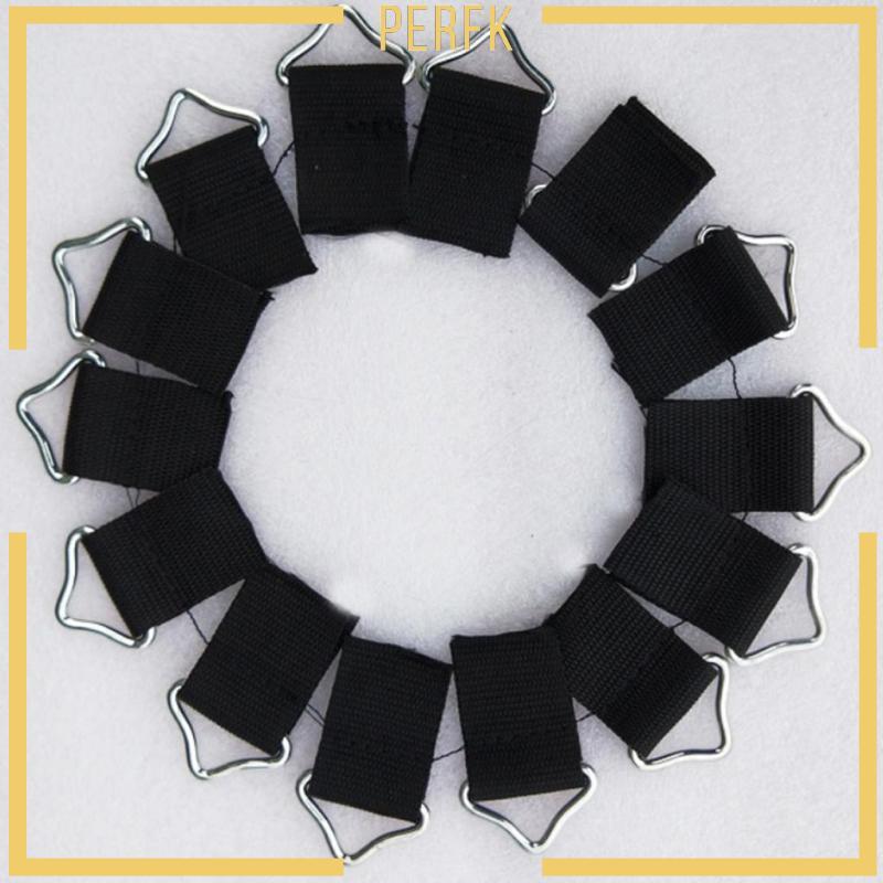 [Perfk] 10 Triangle Rings Buckle Mat Loop for Bed Repair Maintain Bag ...