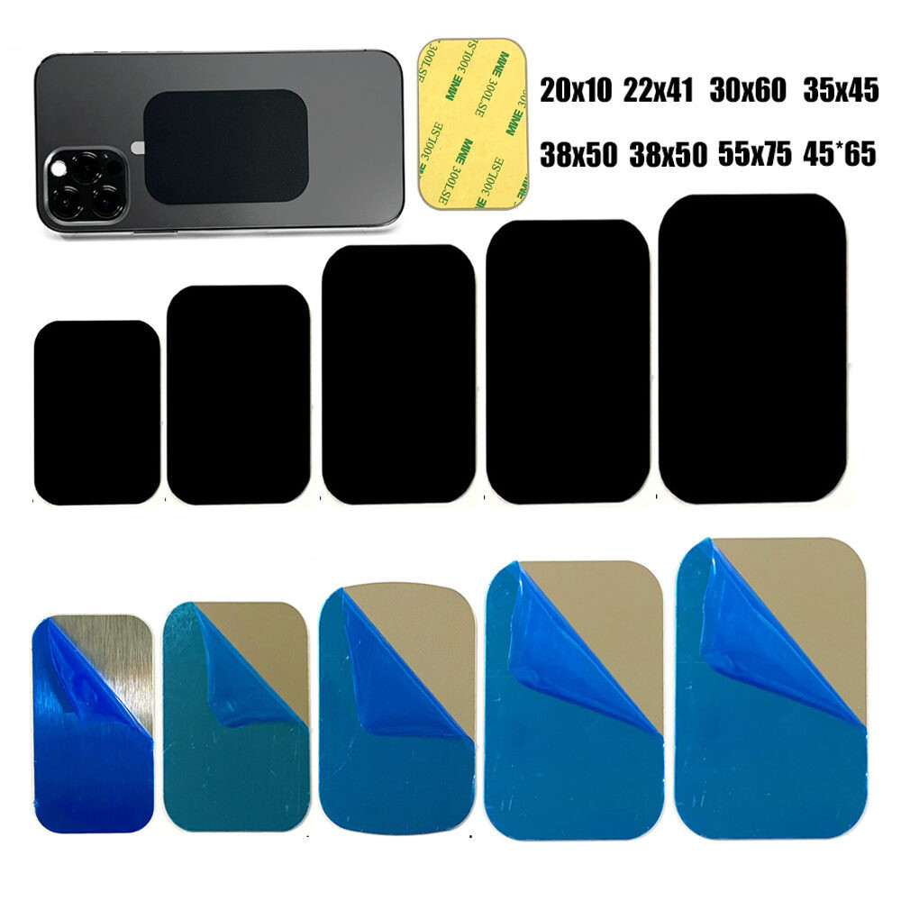 3/5/10/20pcs Metal Plate Sticker Disk Iron Sheet For Magnet Mobile ...