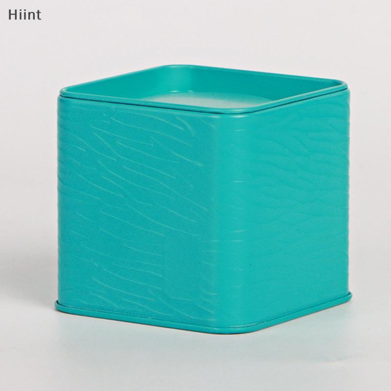 Hiint Portable Solid Color Mini Tin Box Tea Sealed Jar Packaging Box ...