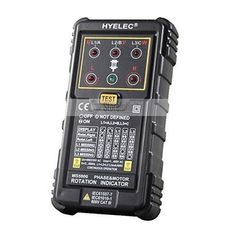 Hyelec MS5900 3 Phase Motor Rotation Indicator LED Meter | Shopee ...