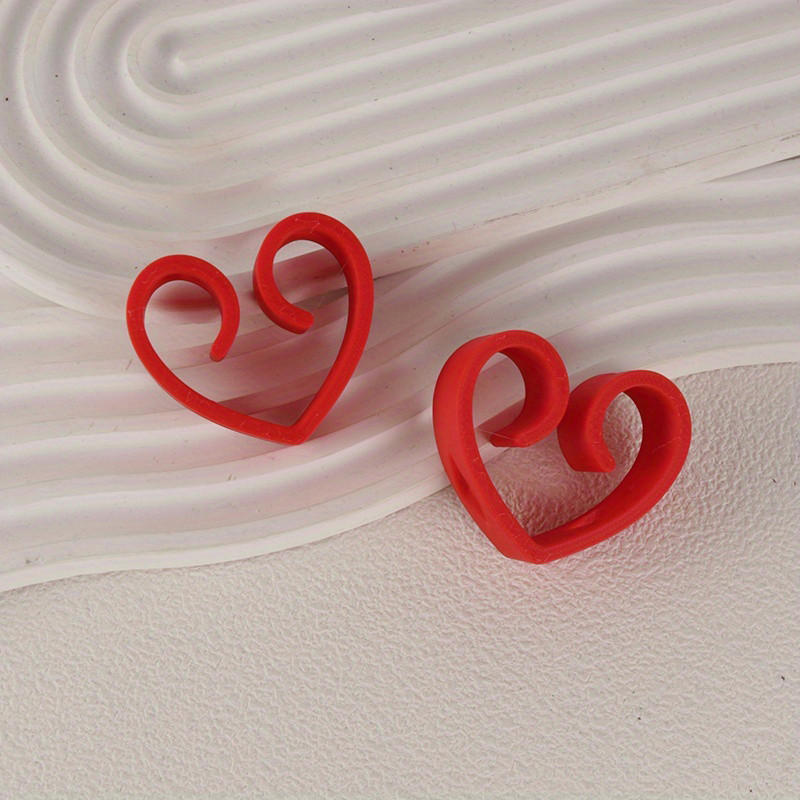 SEMEBY Heart-Shaped Reusable Chopsticks Helpers Training Adults Kids ...