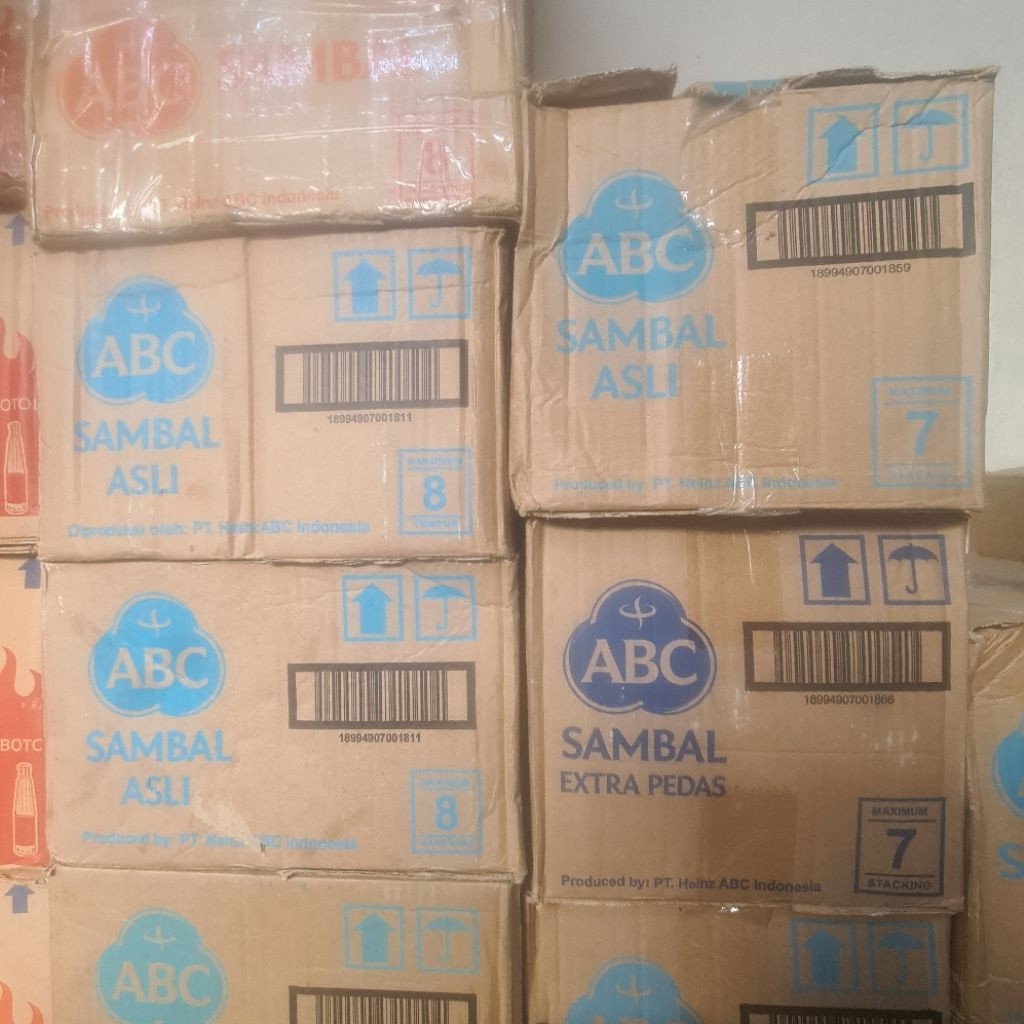 Abc extra spicy chili sauce/Sambal 130ml_270ml (Carton packaging ...