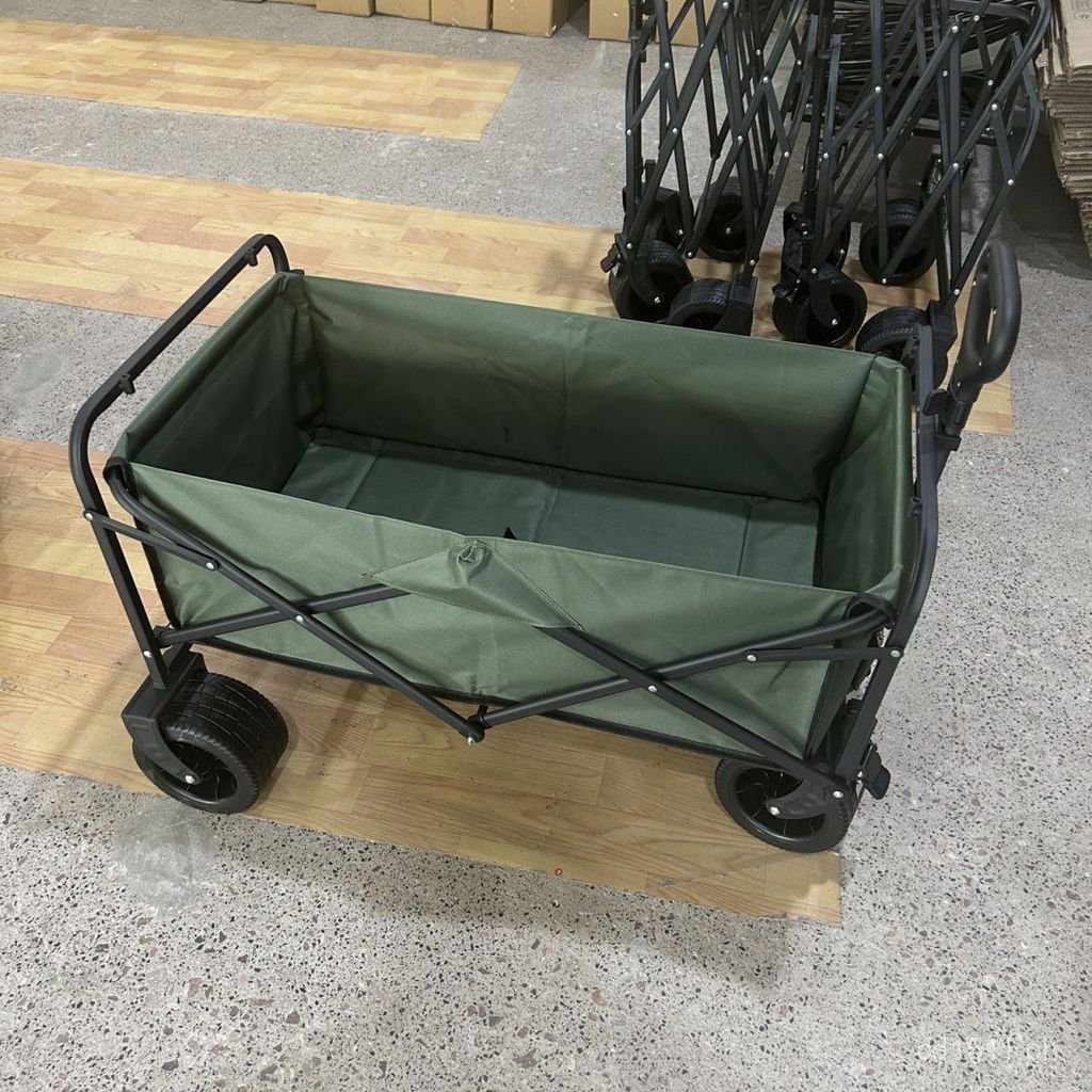 Street Vendor Cart Small Pull Cart Supply Chain Foldable Cart Camping ...