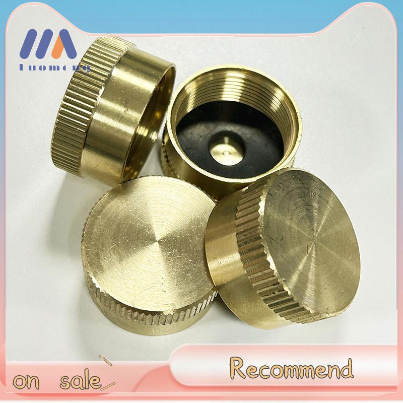 LuoMeng Brass Refill Cap 1 LB Propane Bottle Gas Tank Cylinder Sealed ...