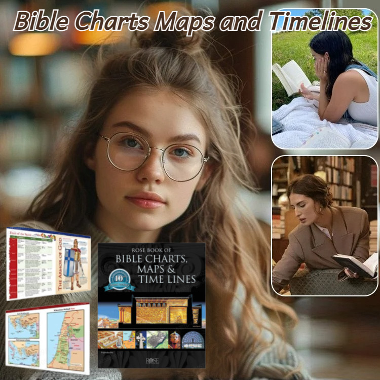 Bible Maps Timeline Charts Books/Easily Locate Bible Stories For ...
