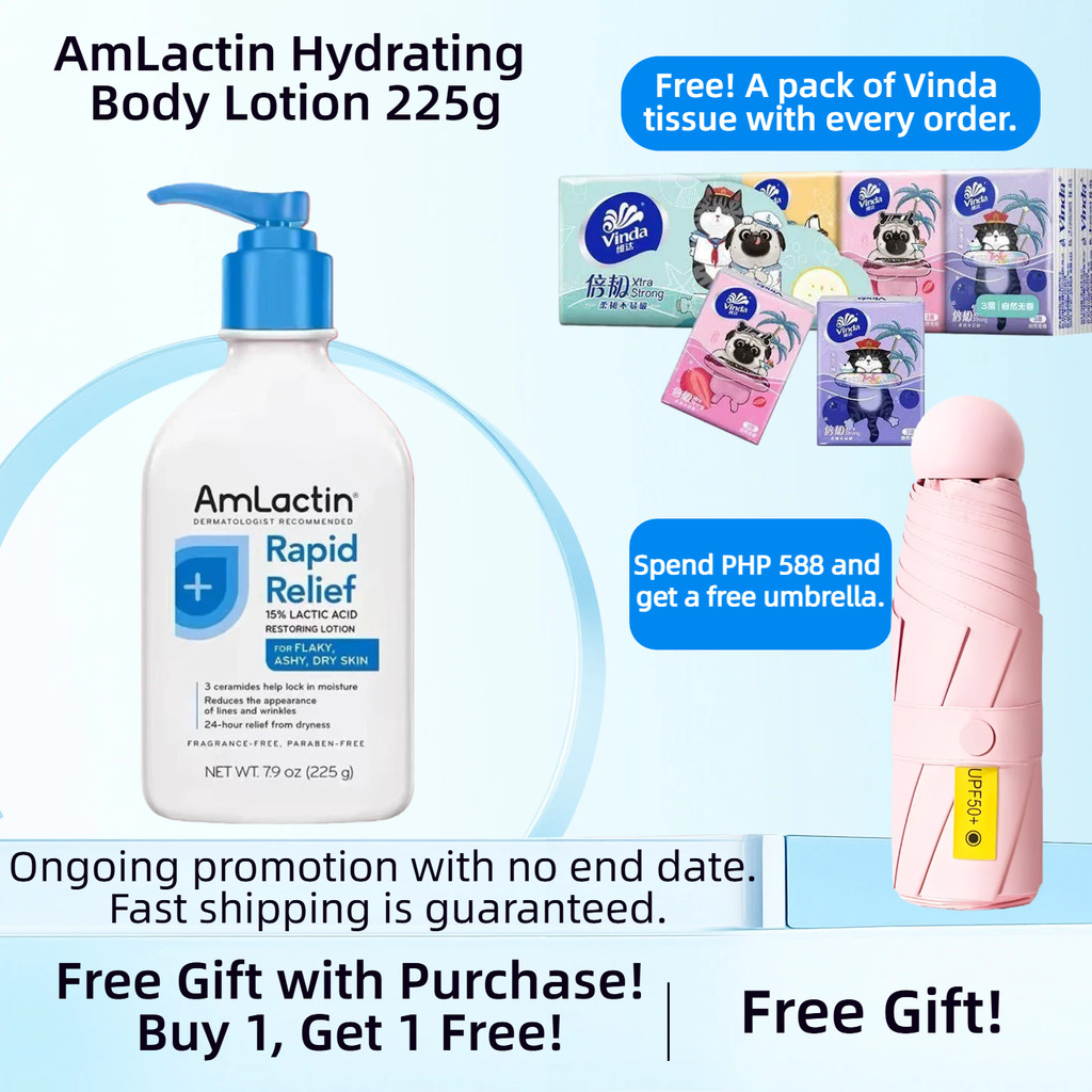 AmLactin 12% Lactic Acid Body Lotion Clinically Proven for KP Keratosis ...