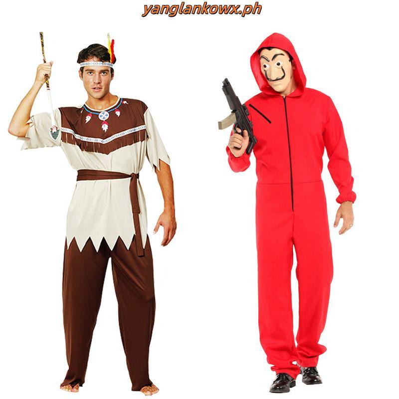 Wilderness Archer Adult Peter Pan Men Pirate Cosplay Halloween Forest ...
