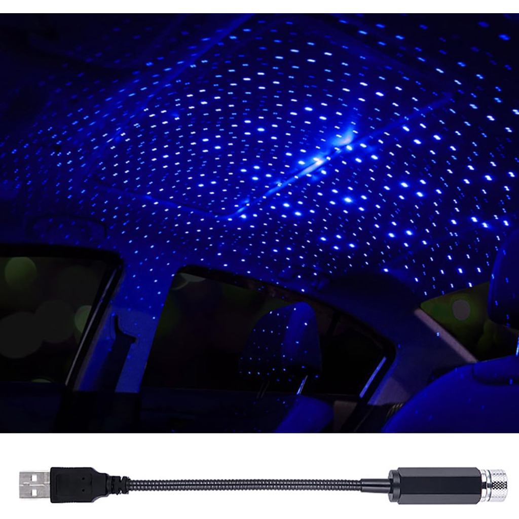 LEDCARE USB Projector Night Light, Portable Adjustable Star Roof Light ...
