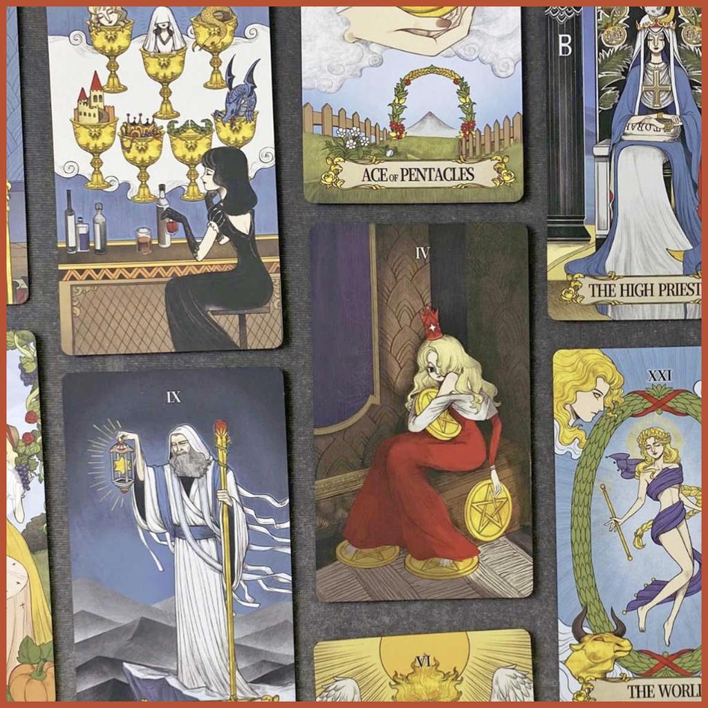 Tarot Deck Tarot Card Set 78 Pieces Positive Oracle 10.7X6cm Divination ...