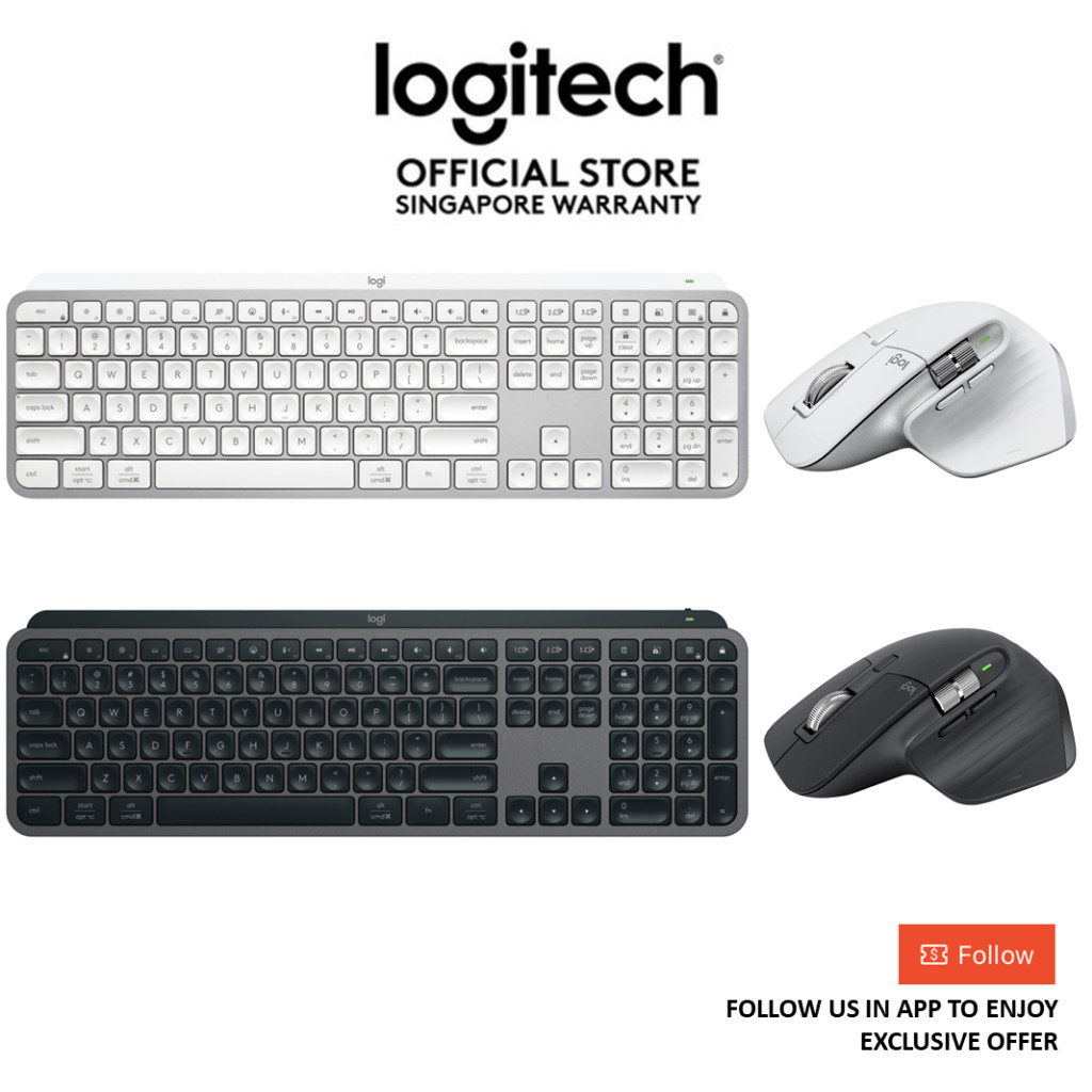 [Bundle] Logitech Mx Keys S Illuminated Keyboard + Logitech MX Master ...