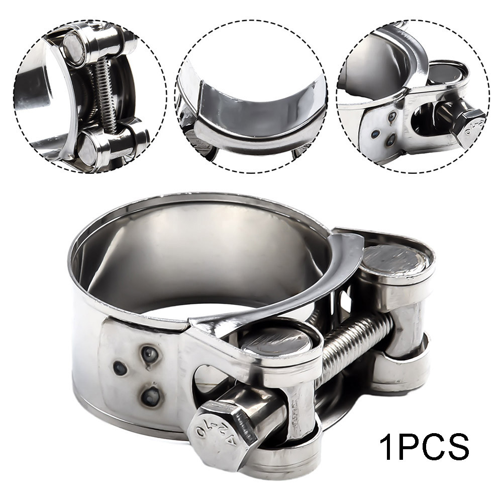 [DRHT] Stainless Steel Heavy Duty T-Bolt Exhaust Clamp Hose Clamp Hose ...