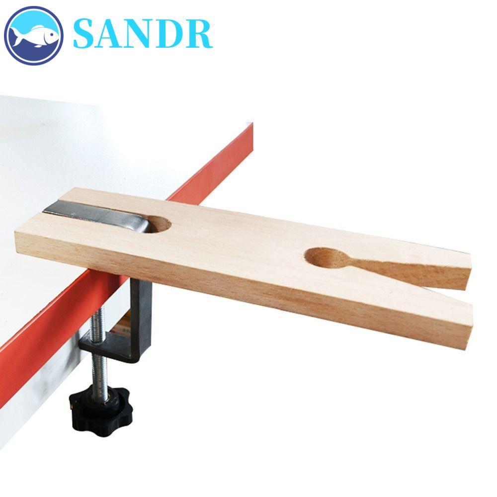 SANDR Workbench Wooden Clamp, Adjustable Hardwood Bench Pin Clamp Set ...