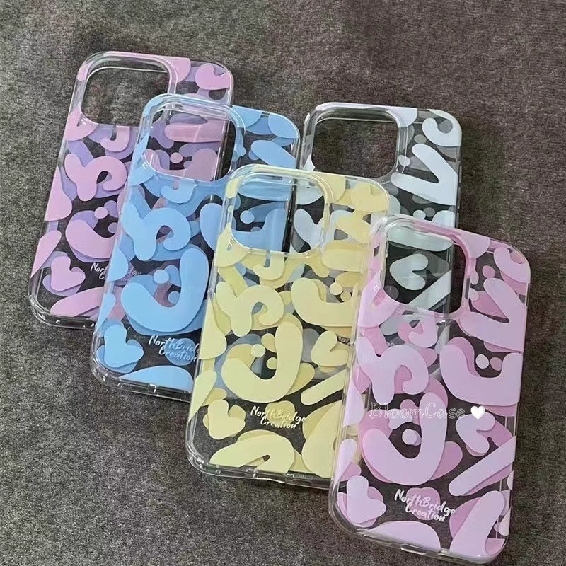 Luxury Gradient Simple Phone Case for IPhone 17 16 15 14 13 12 11 XR ...